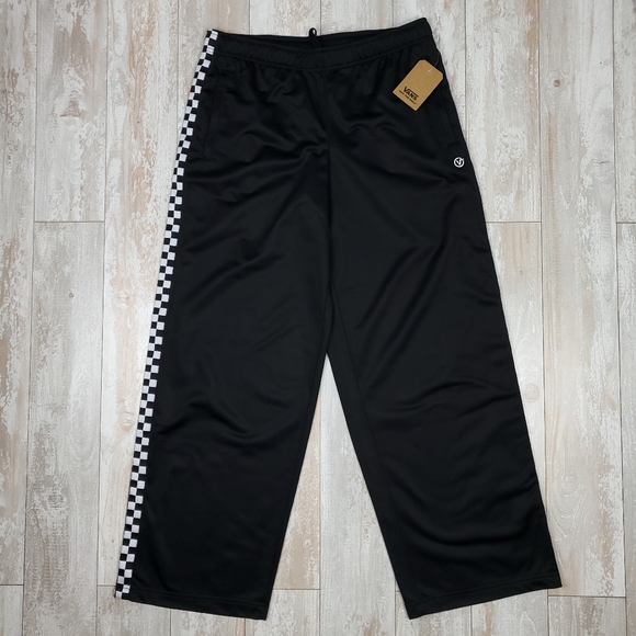 Vans | Pants & Jumpsuits | Vans Check Mark Track Pants | Poshmark